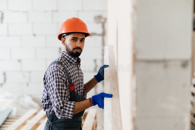 Decorative Plaster Applied on the Surface by a Steel Trowel. White ...