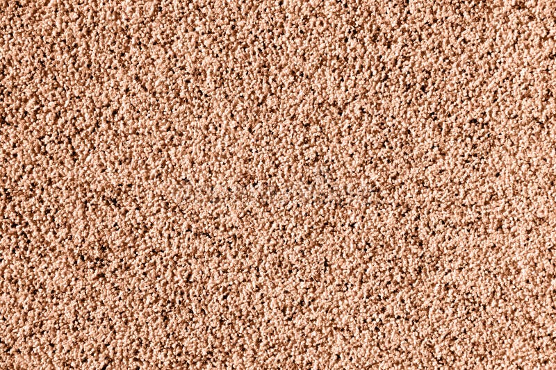 Decorative Plaster. Peach Fuzz Color Stock Image - Image of installing ...