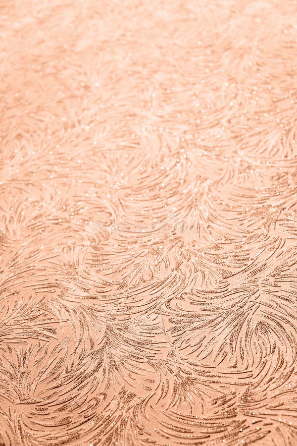 Decorative Plaster. Peach Fuzz Color Stock Image - Image of backgrounds ...