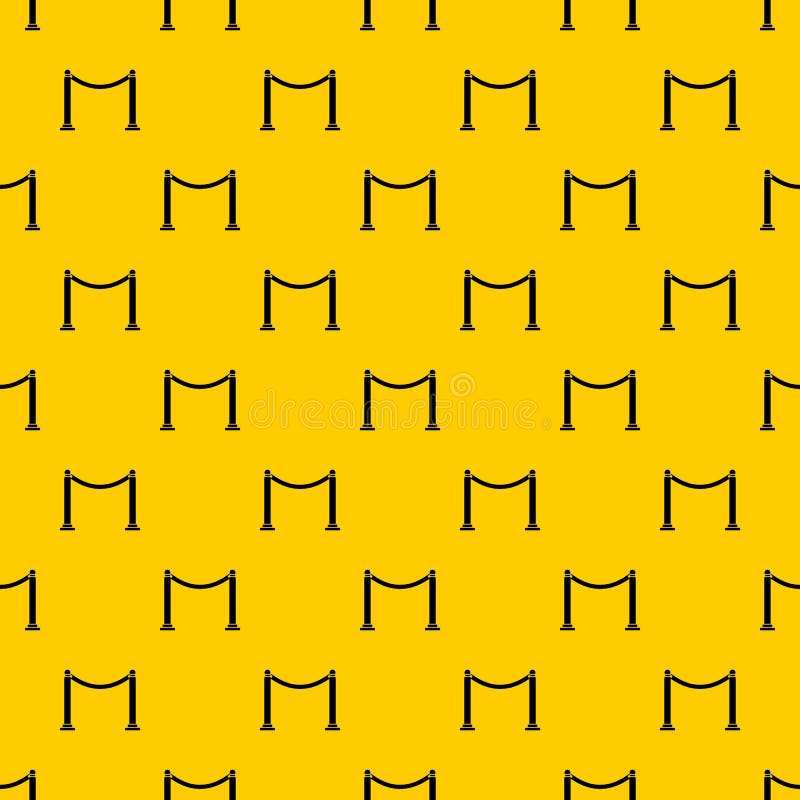 Decorative Poles with Tape Pattern Vector Stock Vector - Illustration ...