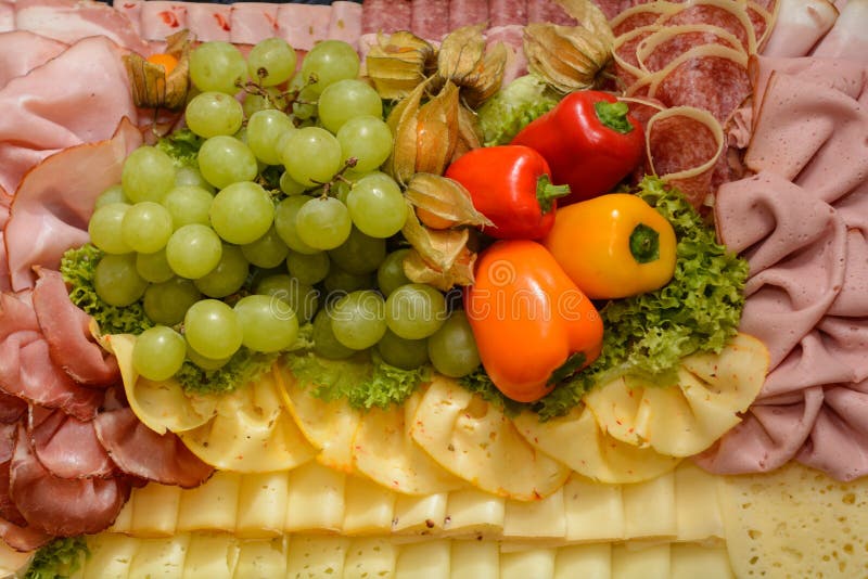 Cold collation stock photo. Image of healthcare, bite - 32633518