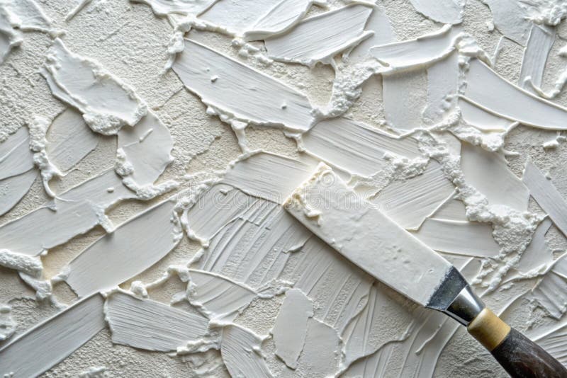 Decorative Putty Texture with Irregular Strokes for Rough Surface ...