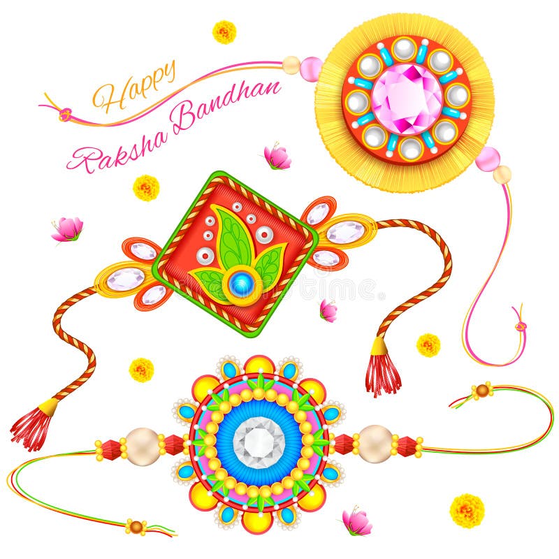 Raksha Bandhan stock vector. Illustration of editable - 32794682