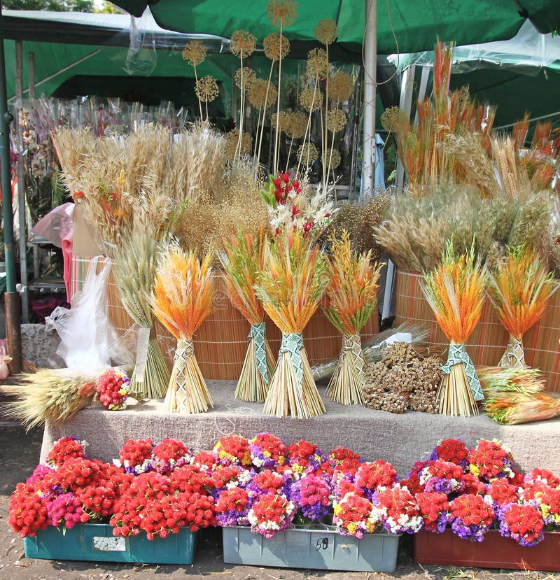 Decorative Reap on the Market Stock Image - Image of bunch, faith: 26785019
