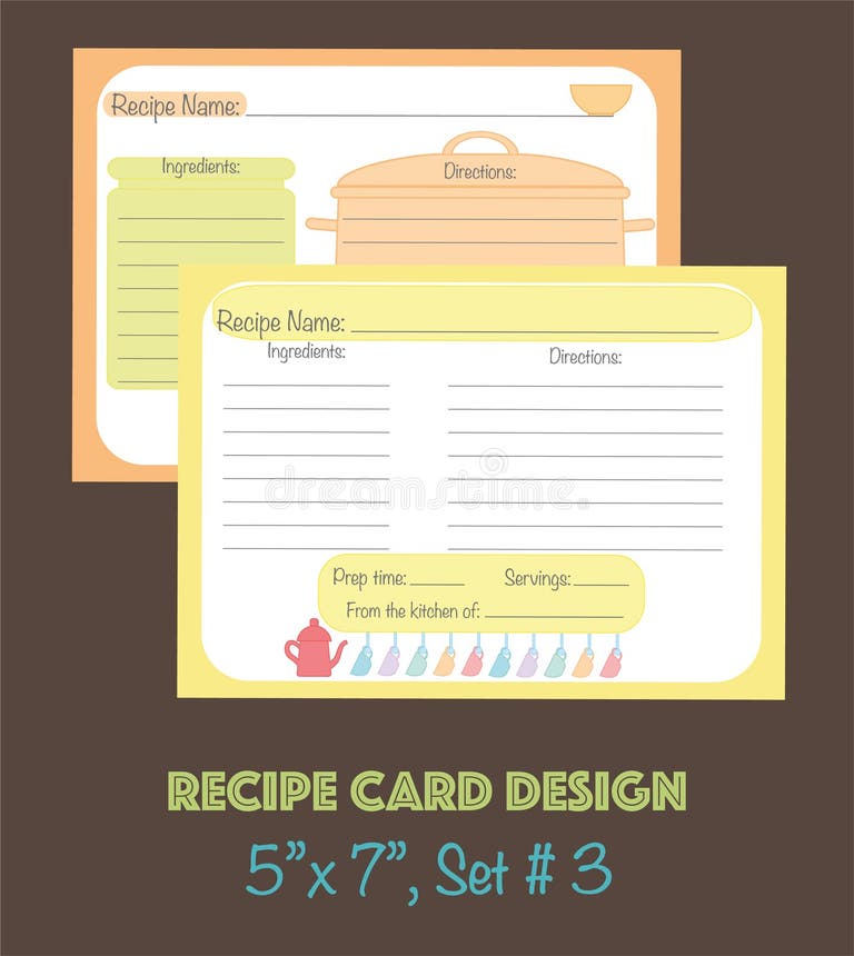 Recipe Book Template Stock Illustrations – 3,108 Recipe Book Template ...