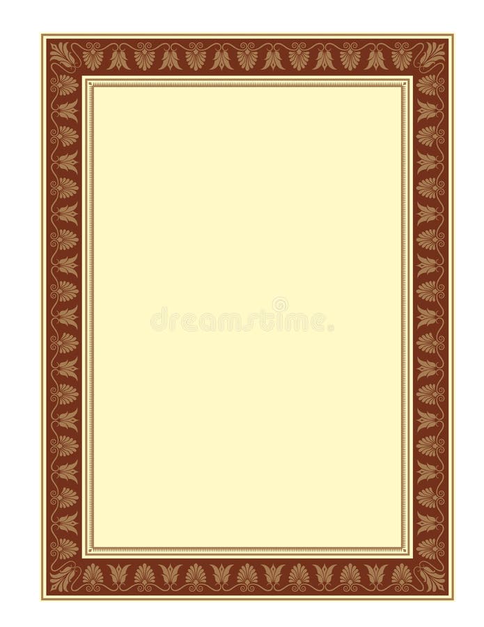 Greek Page Border