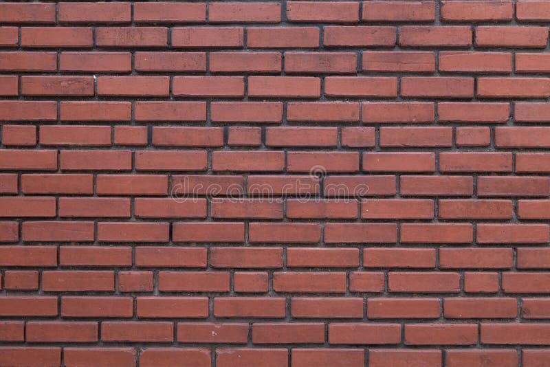 Decorative Red Brick Wall for Backgrounds Stock Image - Image of ...