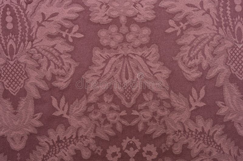 Decorative Red Fabric Pattern Stock Image - Image of emboss, artistic ...