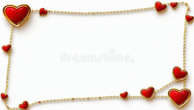 Red Heart Border Stock Illustrations – 50,420 Red Heart Border Stock ...