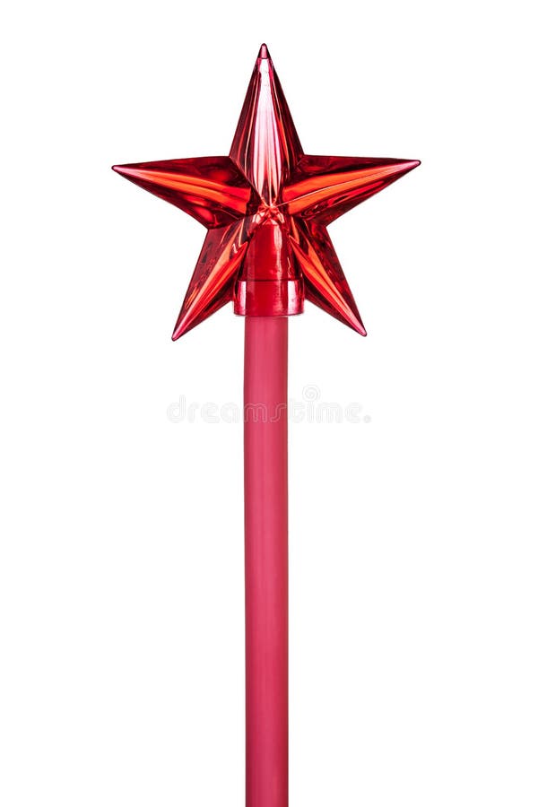 Decorative Yellow Star on Stick Stock Image - Image of stick, plastic ...