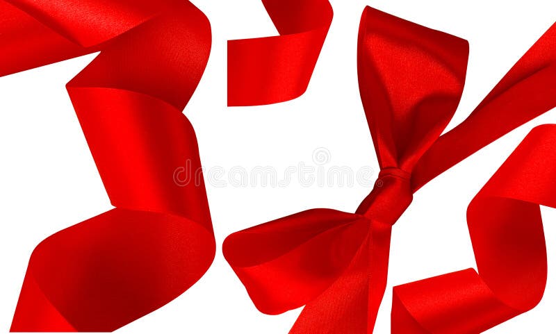Decorative red tape stock photo. Image of bright, hair - 3650696