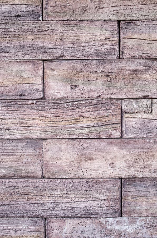 Decorative Relief Cladding Slabs Imitating Old Wood Stock Image - Image ...