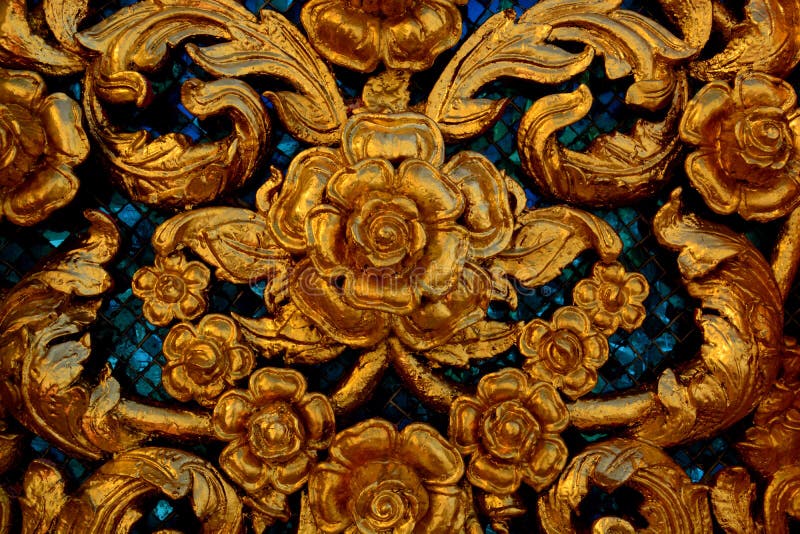 Decorative relief stock photo. Image of ornament, blue - 53709390