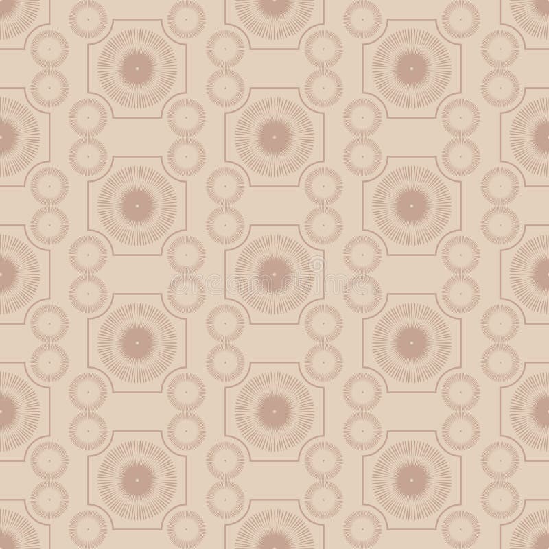 Decorative Retro Seamless Pattern Stock Vector - Illustration of beauty ...