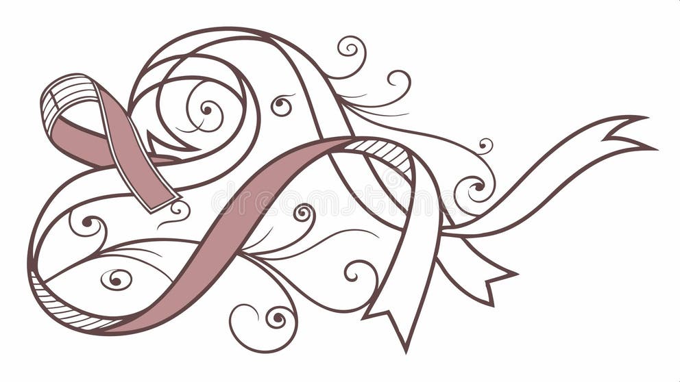 Decorative Ribbon Banner, Elegant Design and Ornamental Element Vector ...