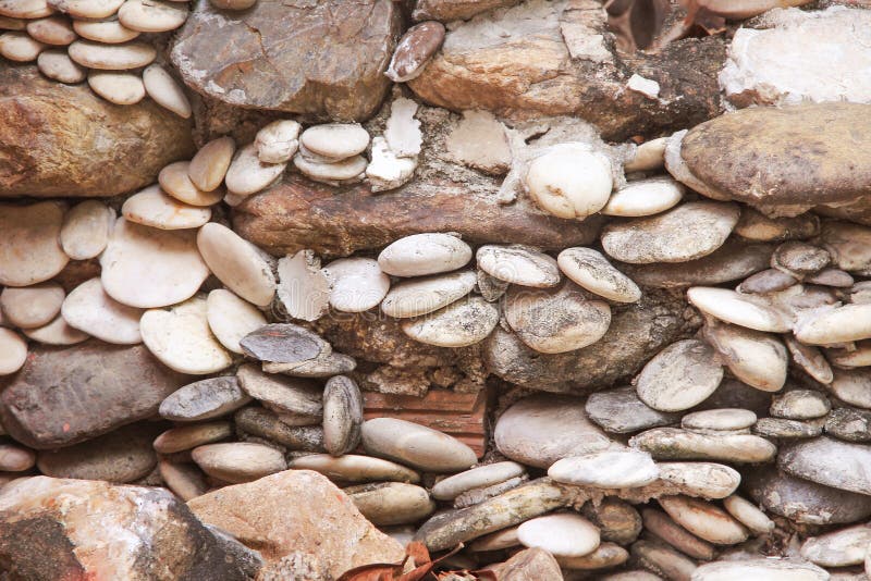 Decorative Rock Patterns on Wall Texture for Background Stock Photo ...