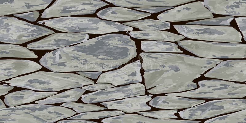 Seamless Stone Masonry Texture. Seamless Texture of Old Dirty Stone ...