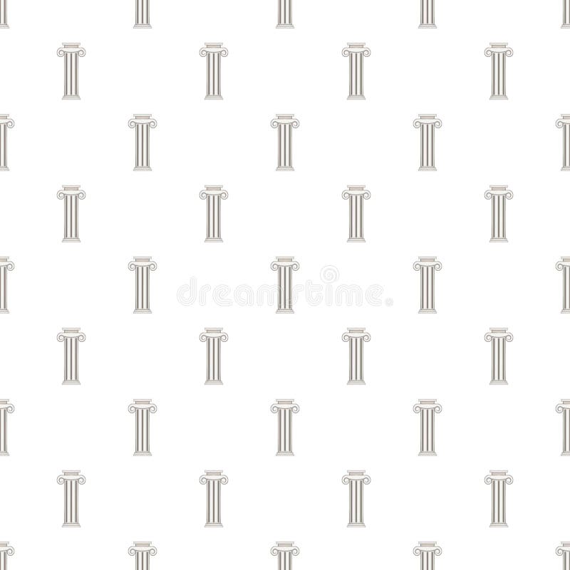 Pillar Pattern 19 stock illustration. Illustration of edging - 125339712