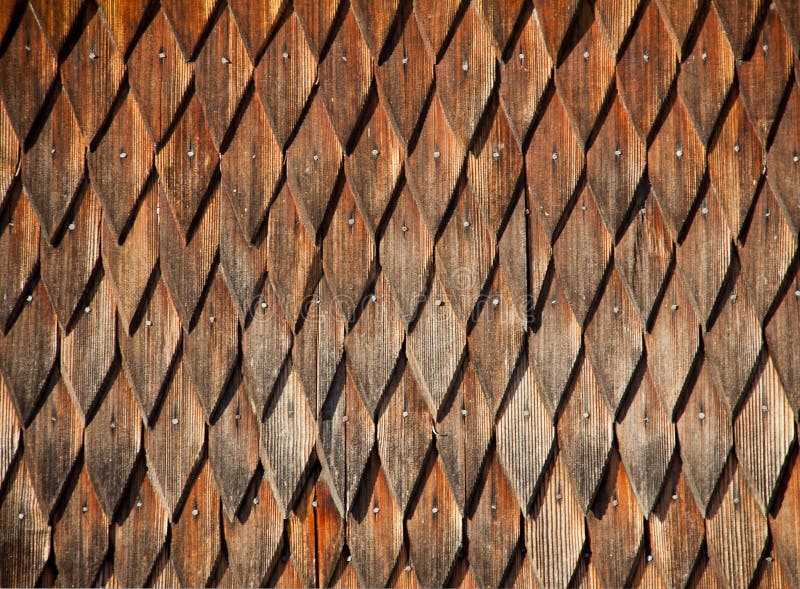 Decorative Rustic Rhombus Tiles - Wooden Texture. Stock Image - Image ...