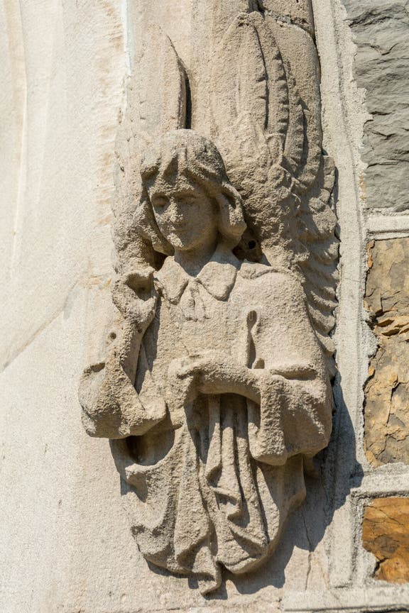 Decorative Sconce Arch Support from 1930 Stock Photo - Image of arch ...