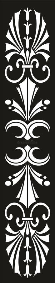 Decorative Screen Patterns for Laser Cutting Stock Vector ...