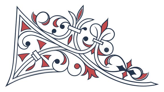 Decorative Scrollwork Ornament, Elegant Design Element, Vector Design ...