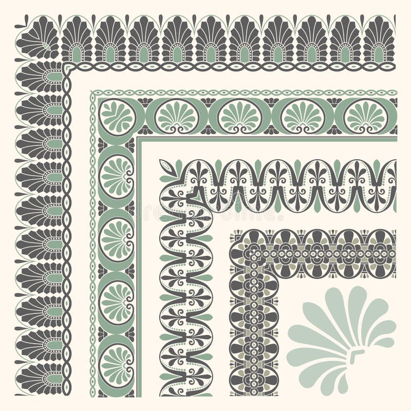 Decorative seamless border stock vector. Illustration of cover - 62667137