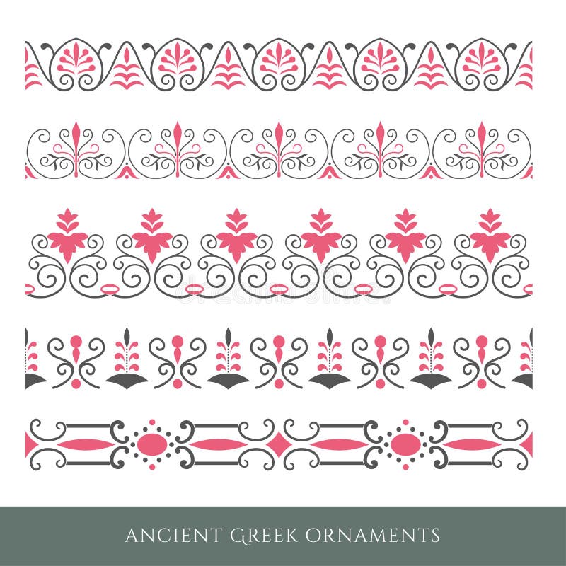 Greek Divider Stock Illustrations – 136 Greek Divider Stock ...
