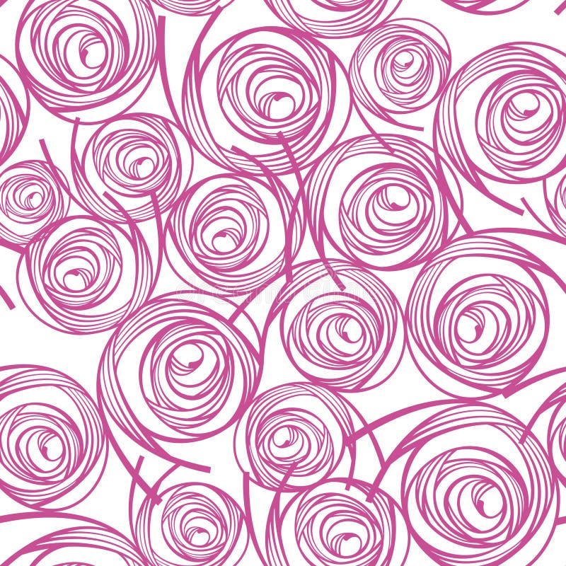 Decorative Seamless Pattern Stock Vector - Illustration of fabric ...