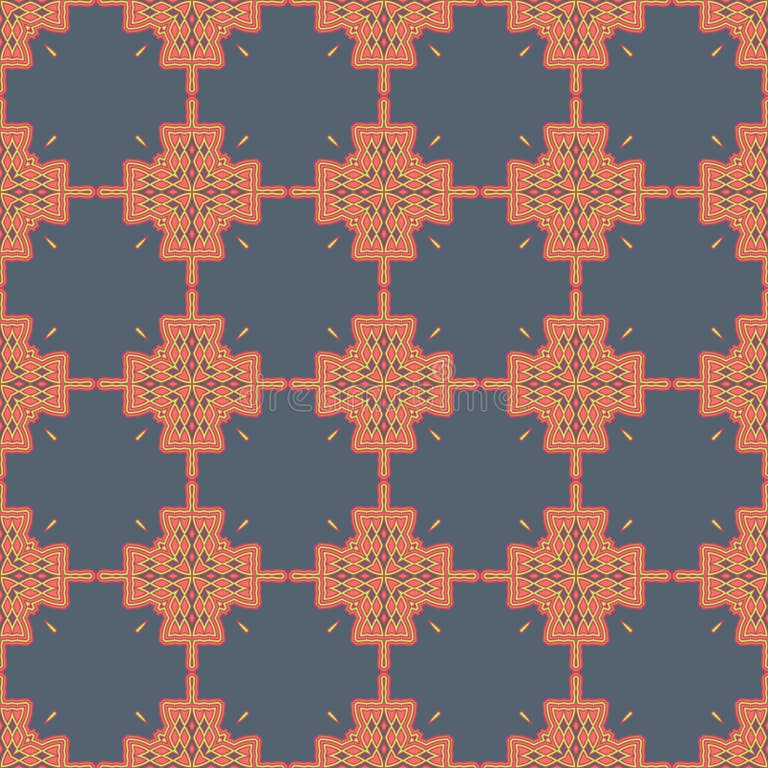 Decorative Seamless Pattern for Home Textile Stock Vector ...