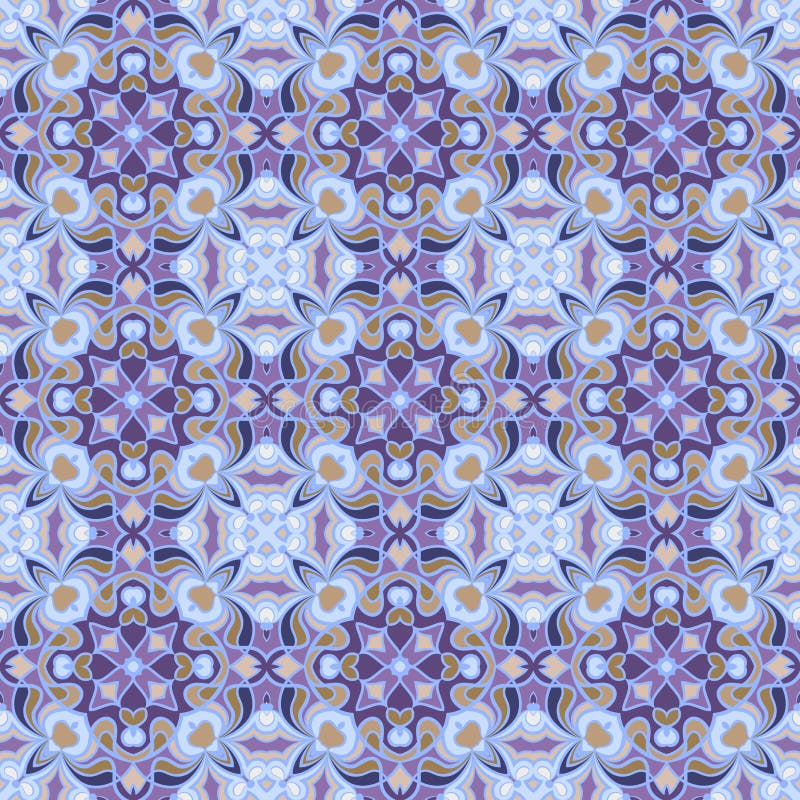 Decorative Seamless Pattern Stock Vector - Illustration of embroidery ...