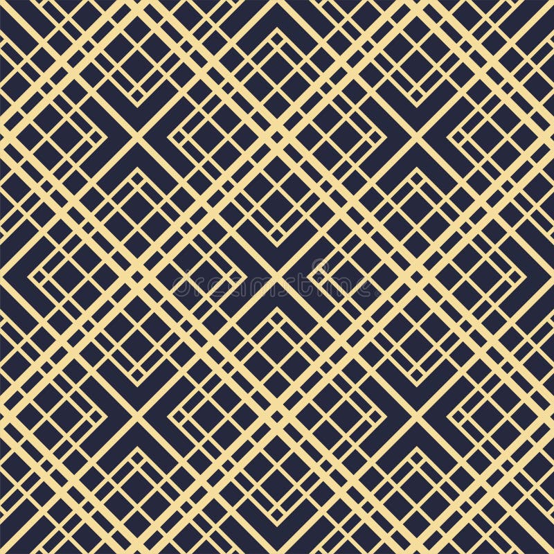 Decorative Seamless Pattern Vector of Different Geometric Forms ...