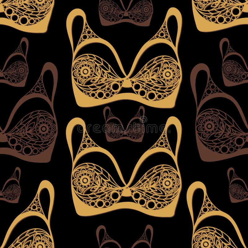 Decorative Seamless Texture with Underwear 16 Stock Vector ...