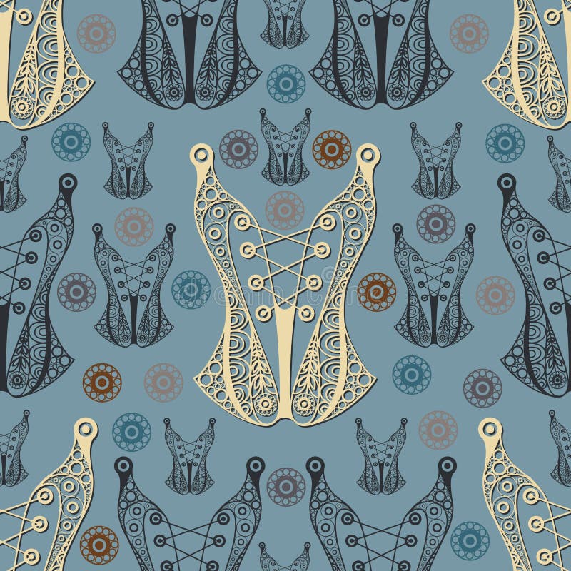 Decorative Seamless Texture with Underwear 27 Stock Vector ...