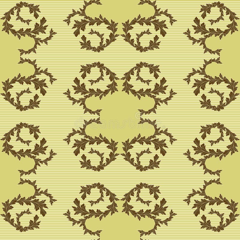 Decorative Victorian Pattern Stock Vector - Illustration of carpet ...