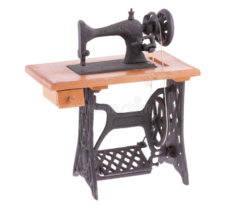 The Decorative Sewing Machine Stock Image - Image of backgrounds ...