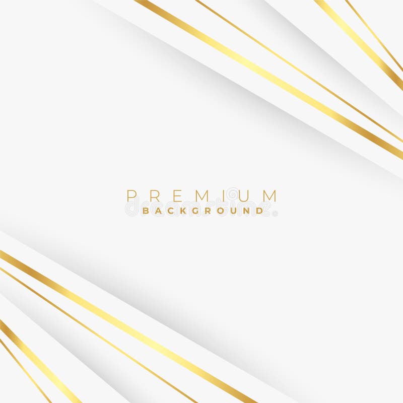 Decorative Shiny Golden Outlines White Background for Wedding Backdrop ...