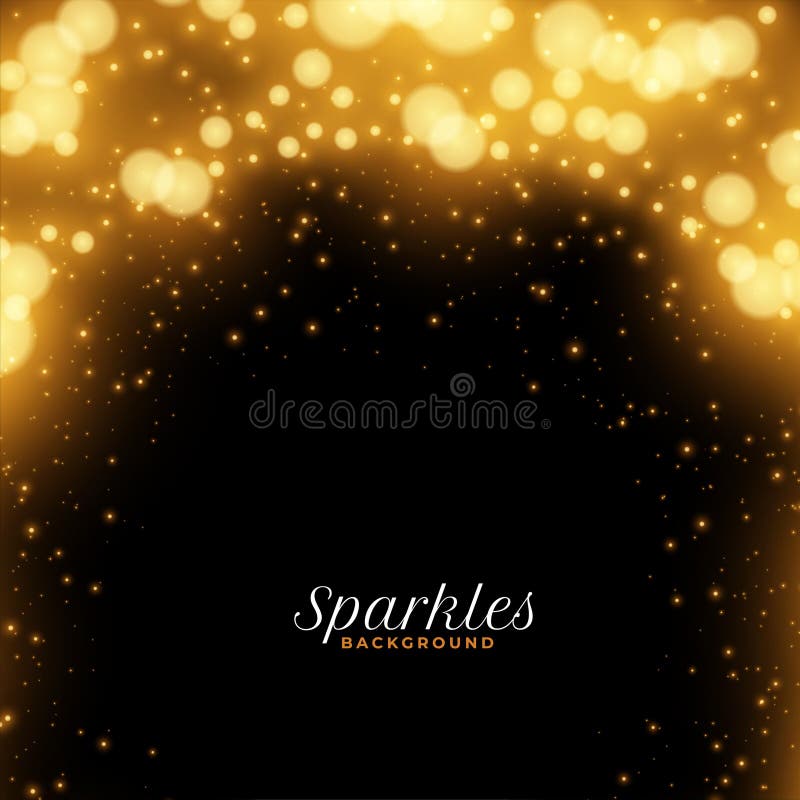 Decorative and Shiny Sparkle Background with Light Effect Stock Vector ...