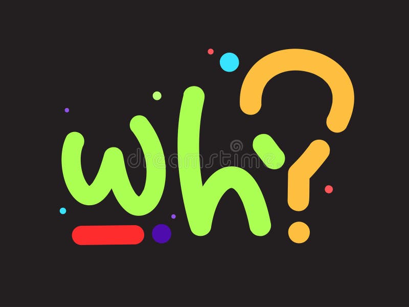 Decorative Sign of Yes and No. Isolated Vector Illustration Stock ...