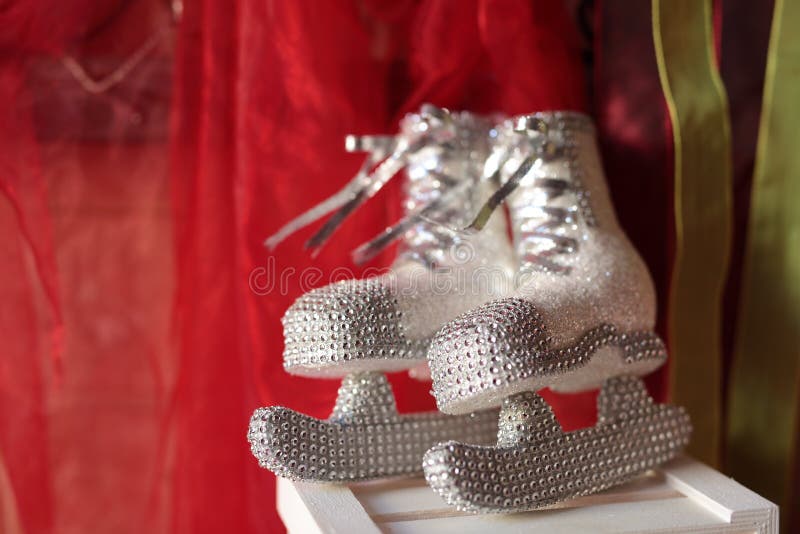 Decorative skates stock photo. Image of traditional, small - 64069644