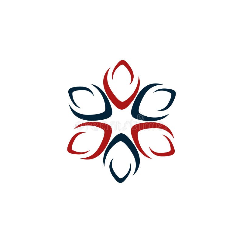 Decorative Spa Flower Logo Template Illustration Design. Vector EPS 10 ...