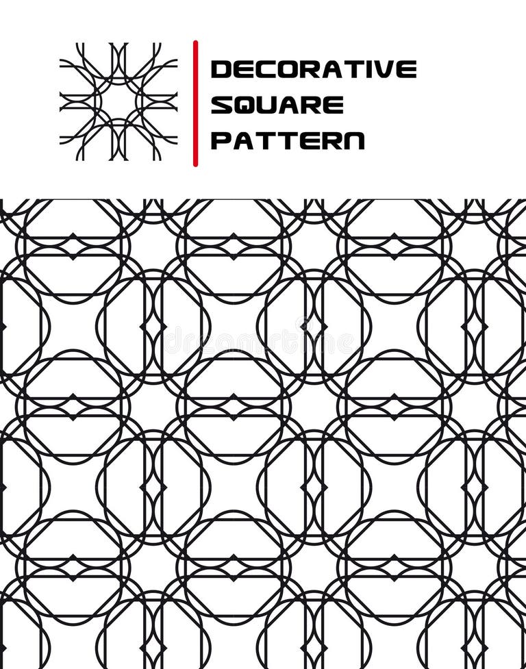 Square Arabic Pattern Stock Illustrations – 44,352 Square Arabic ...