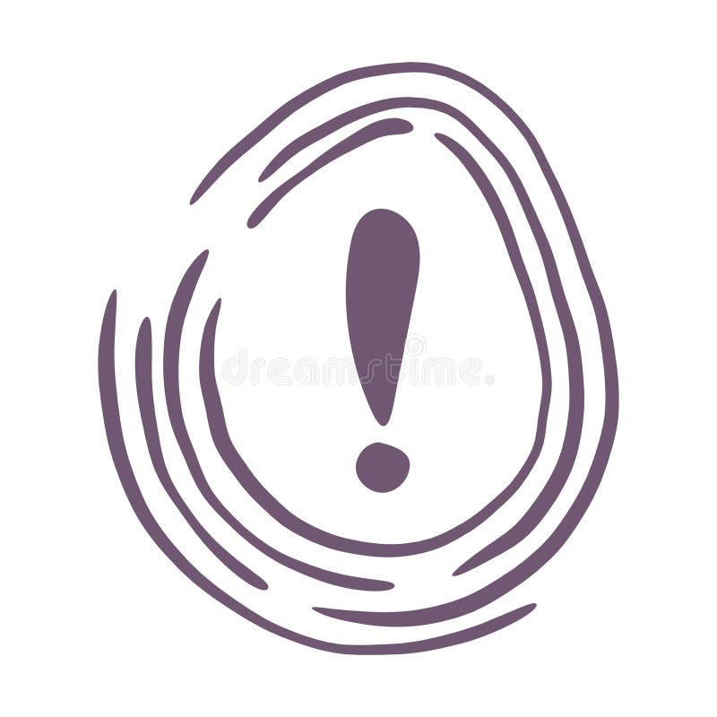 Decorative Stamp Sketch Icon Hand Draw Vector Stock Vector ...