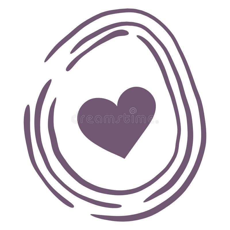 Decorative Stamp Sketch Icon Hand Draw Vector Stock Vector ...