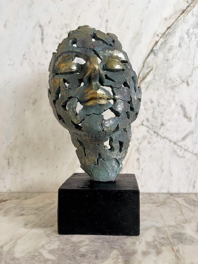 Decorative Statue in the Office, a Sculptural Work Representing a Real ...