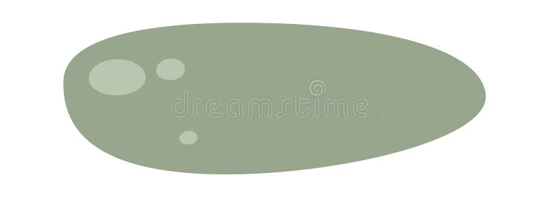 Decorative stone element stock vector. Illustration of natural - 273899551