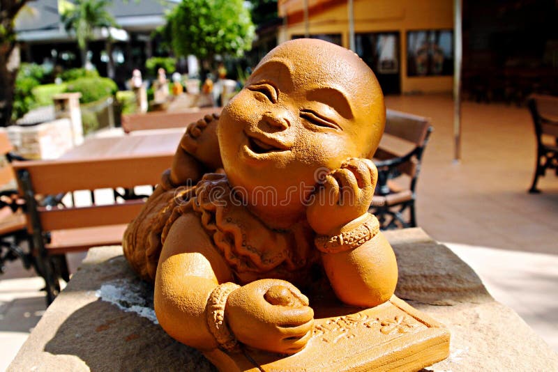 Decorative stone statue. stock image. Image of beautiful - 66844805