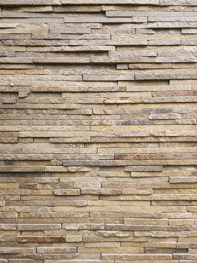 Decorative Stone. Wall of Decorative Sand Stone Stock Photo - Image of ...
