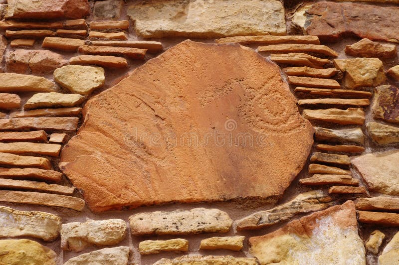 Decorative stone wall stock photo. Image of rough, house - 36582640