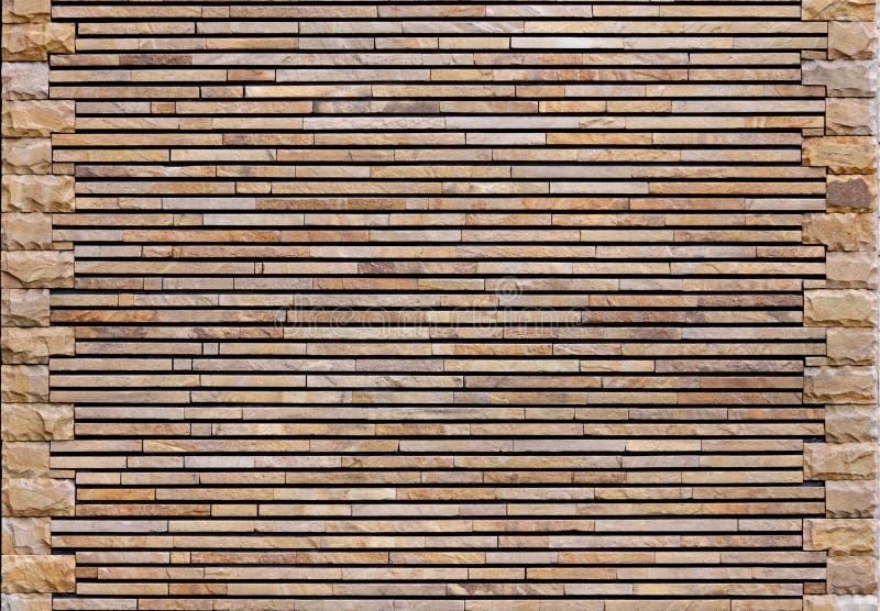 Decorative Stone Wall Texture Stock Image - Image of rubble, revetment ...